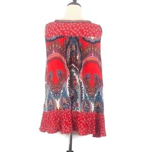 Bila | Tops | Mixed Print Sleeveless Boho Top By Bila | Poshmark